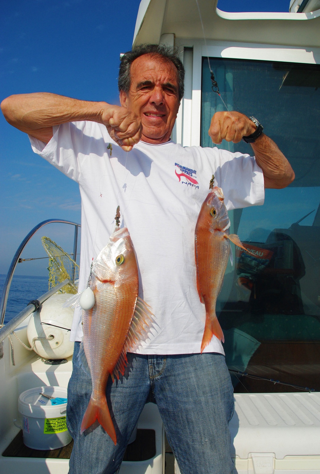 Pêcher le pageot à l’appât